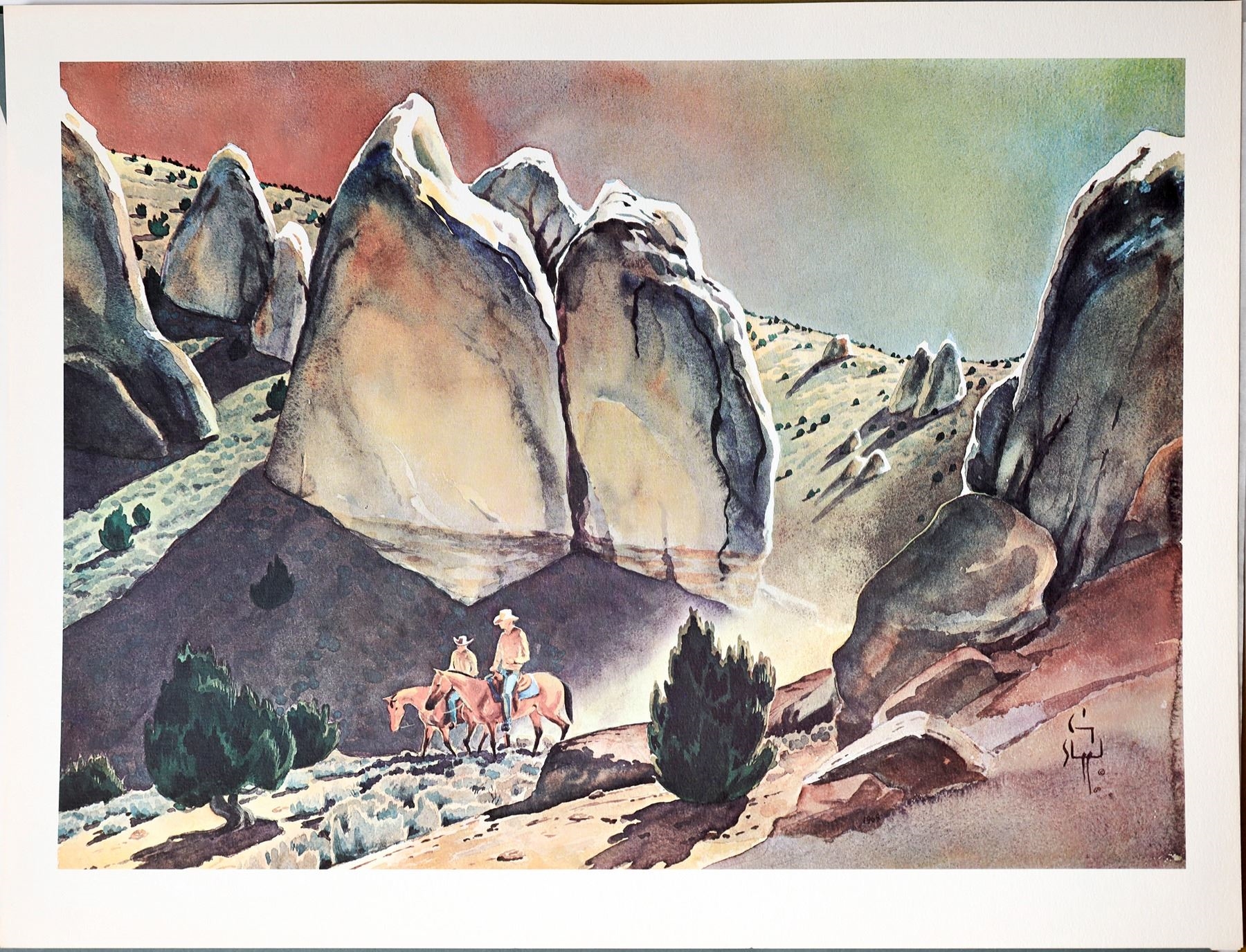 Craig Sheppard | Classic Portfolio of Nevada Watercolors | MutualArt