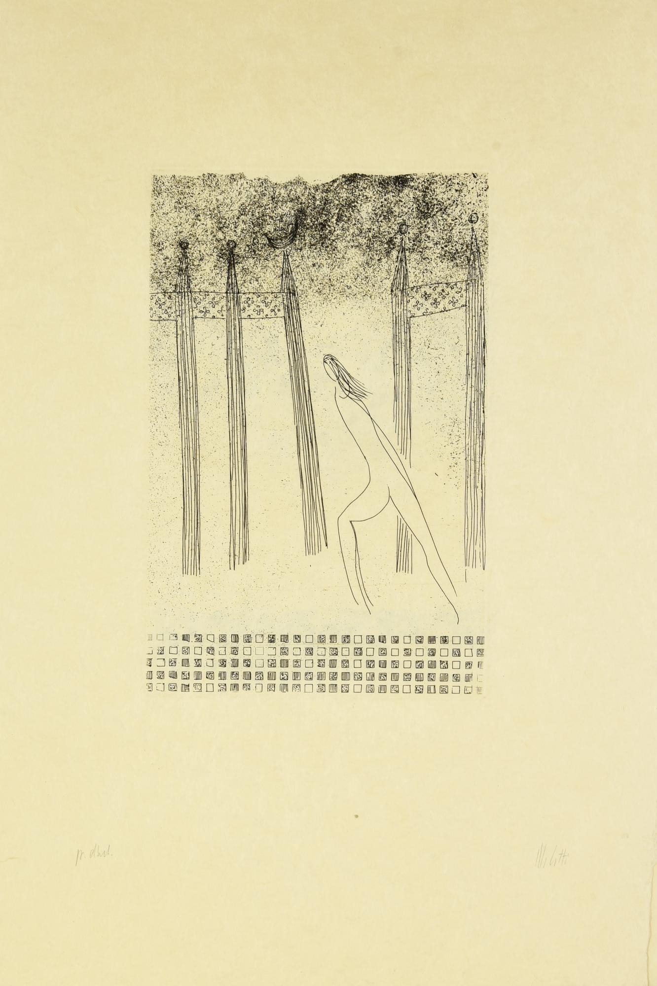Fausto Melotti | HOMAGE TO SEXTUS PROPERTIUS (1976) | MutualArt