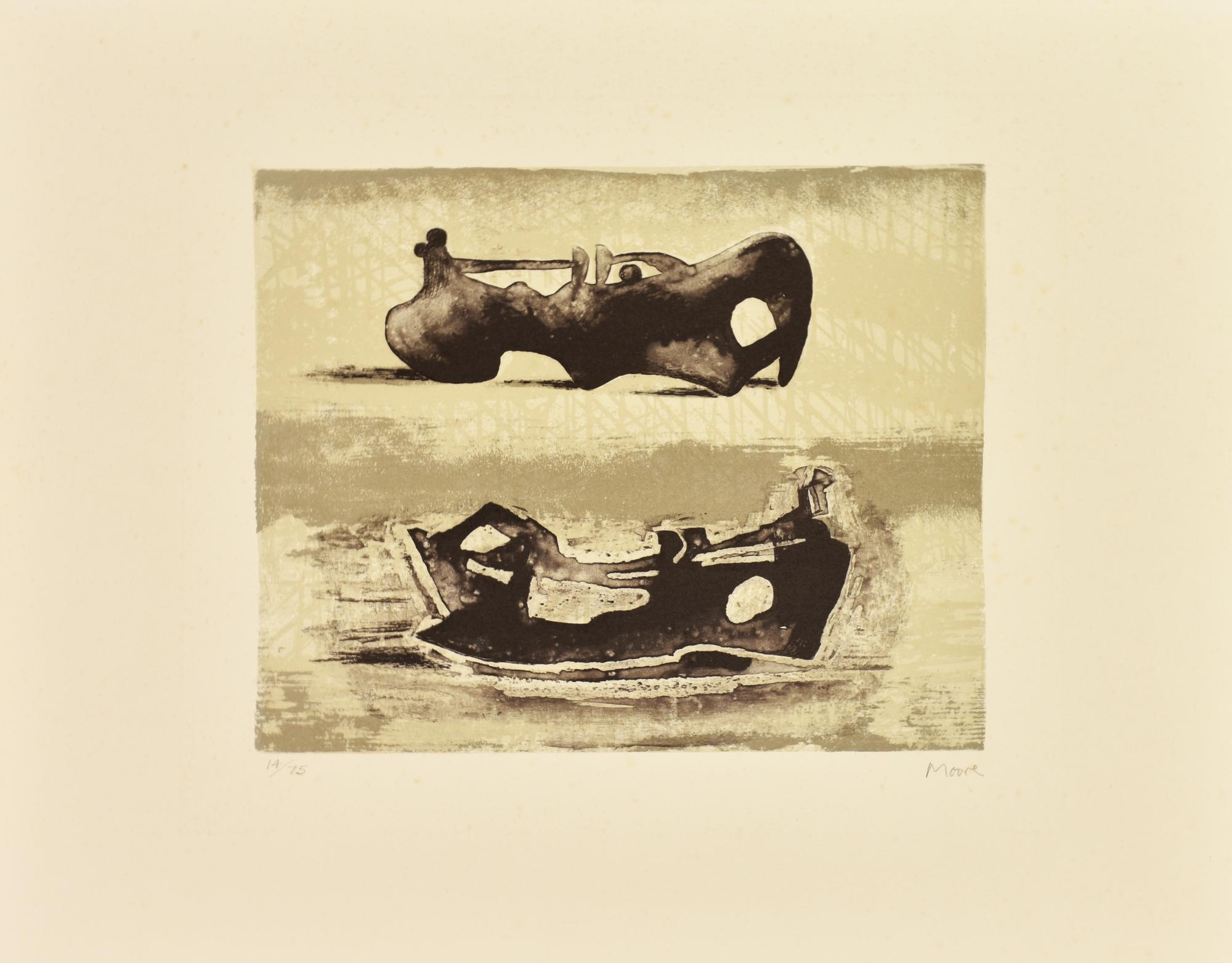 Henry Moore | TWO FIGURES | MutualArt