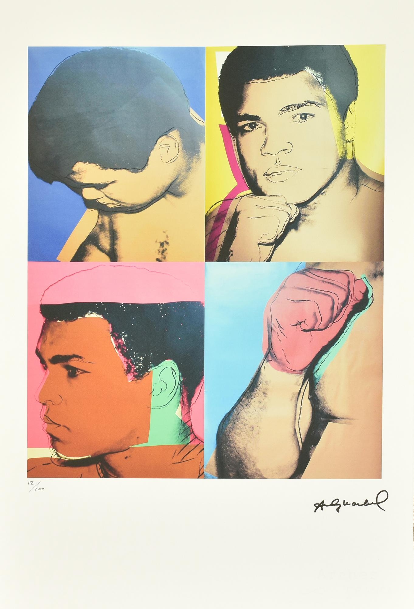 Andy Warhol | MUHAMMAD ALI | MutualArt