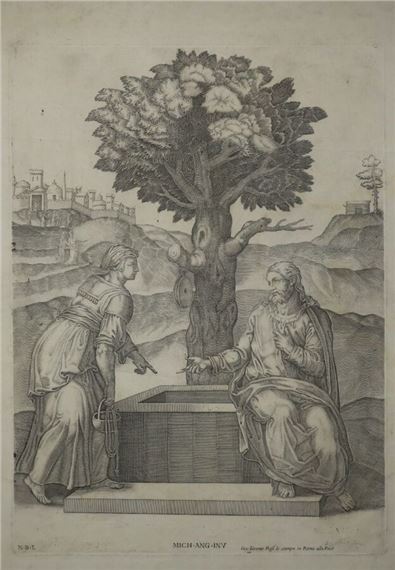 Michelangelo | Christ and the Samaritan woman | MutualArt