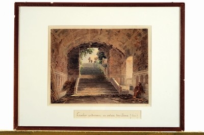 Jean Lubin Vauzelle | student of the architectural painter Hubert ...