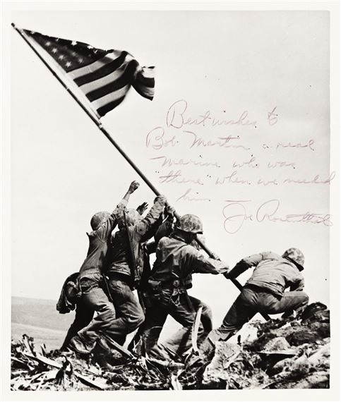 Joe Rosenthal | Raising of the Flag at Iwo Jima. | MutualArt