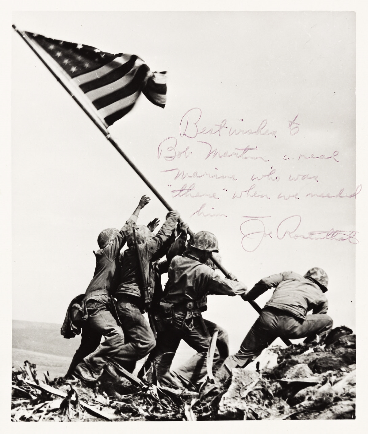 Joe Rosenthal | Raising of the Flag at Iwo Jima. | MutualArt