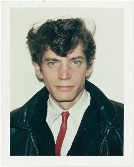 Andy Warhol | Portrait of Robert Mapplethorpe. (1983) | MutualArt