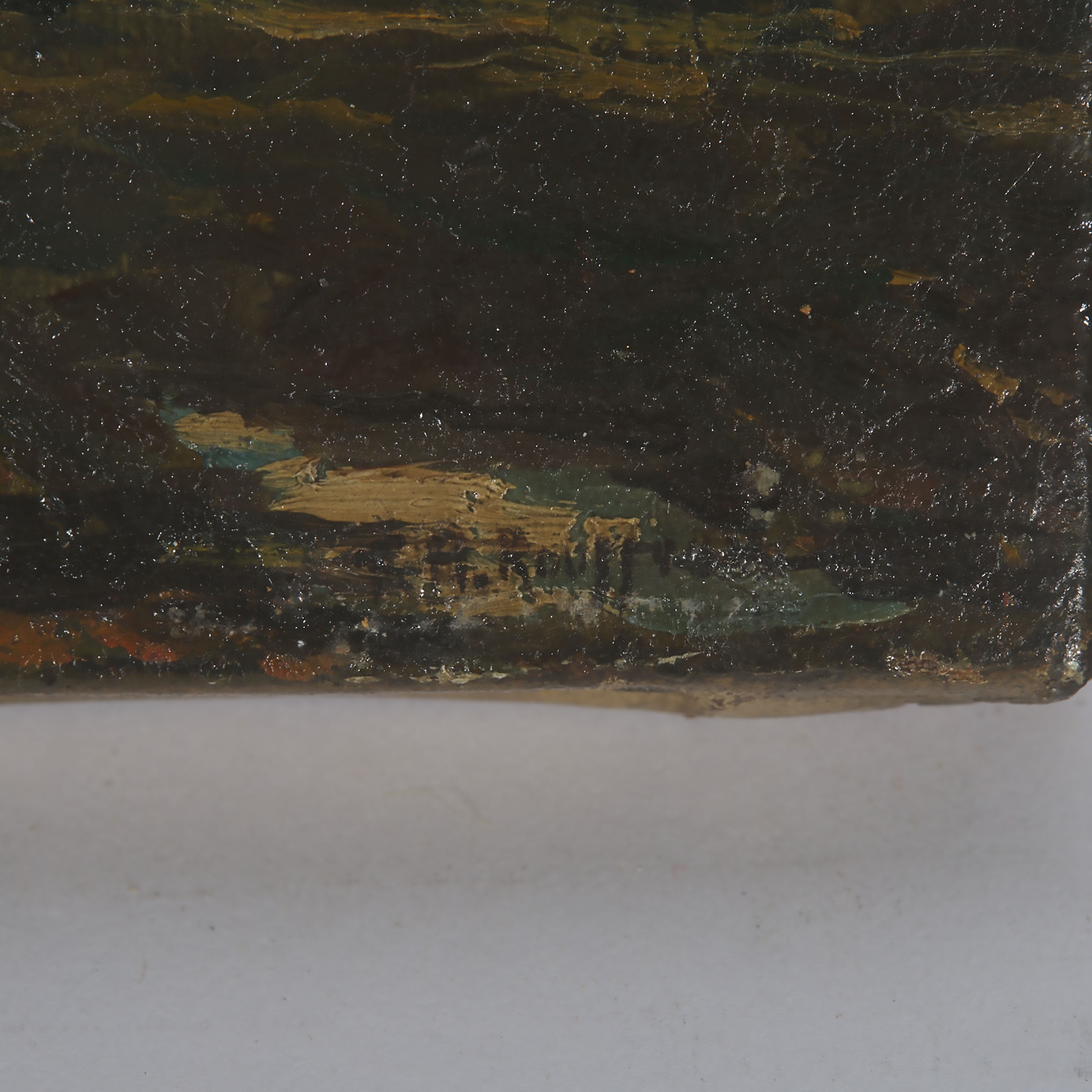 Théodore Rousseau | BARBIZON LANDSCAPE WITH FIGURES SEATED UNDER A TREE ...