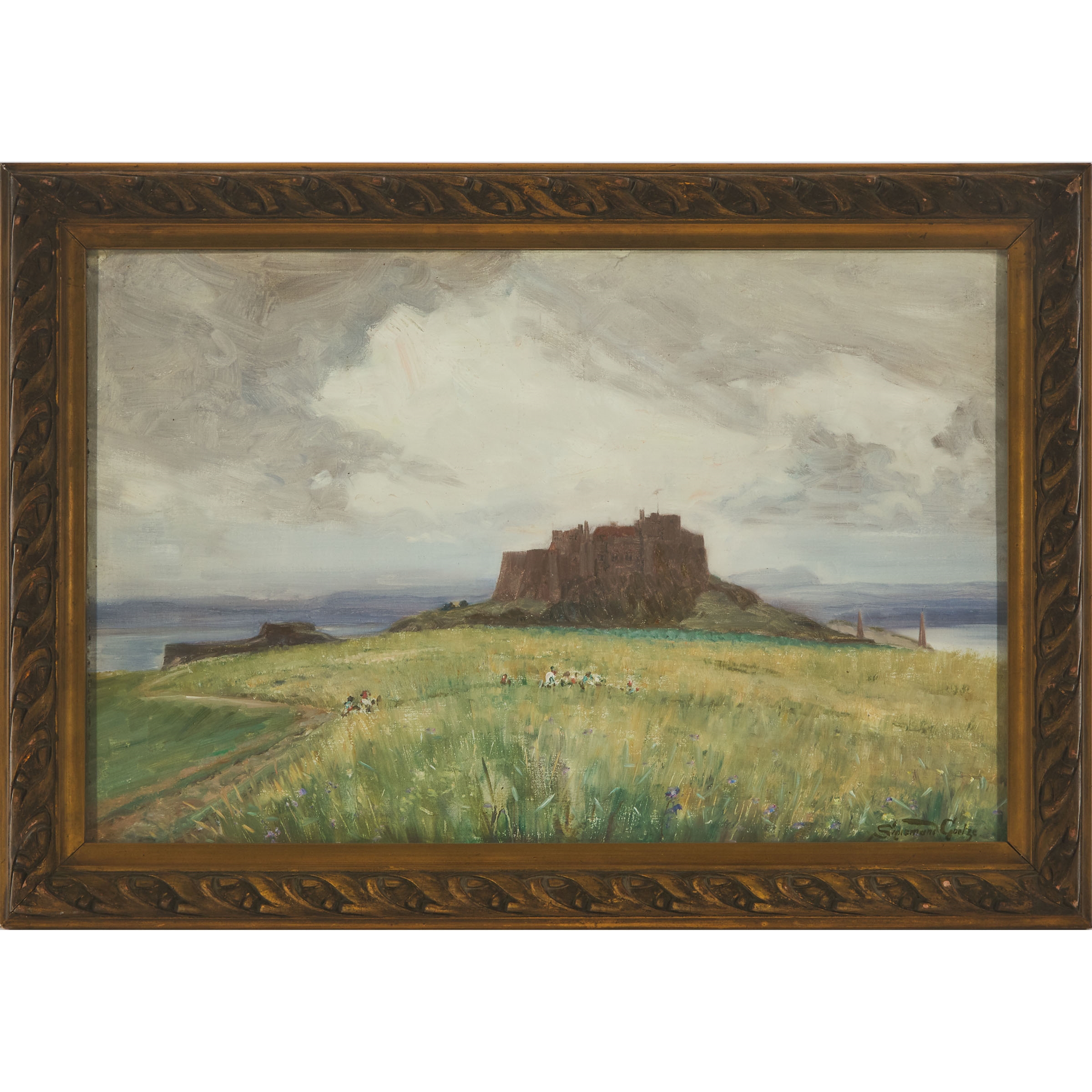 Sigismund Christian Hubert Goetze | LINDISFARNE CASTLE: THE PICNIC ...