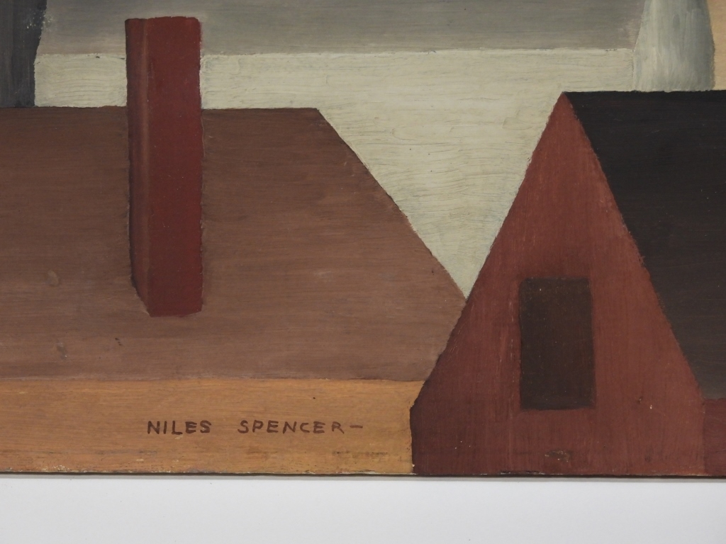 Niles Spencer | Precisionist Town Landscape | MutualArt
