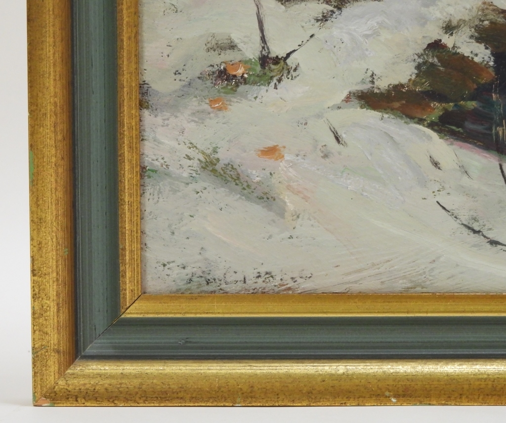 Antonio Cirino | Winter River Landscape | MutualArt