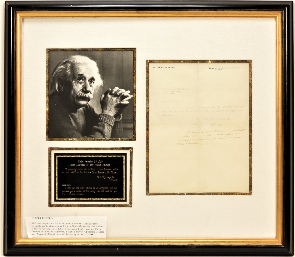 Albert Einstein | A portrait print of Albert Einstein, an original ...