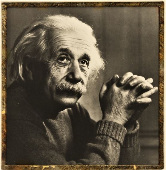 Albert Einstein | A portrait print of Albert Einstein, an original ...
