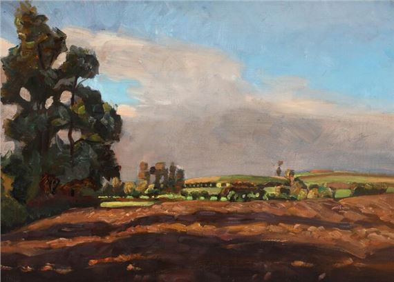 Fritz Syberg | Landscape from Over Kærby | MutualArt