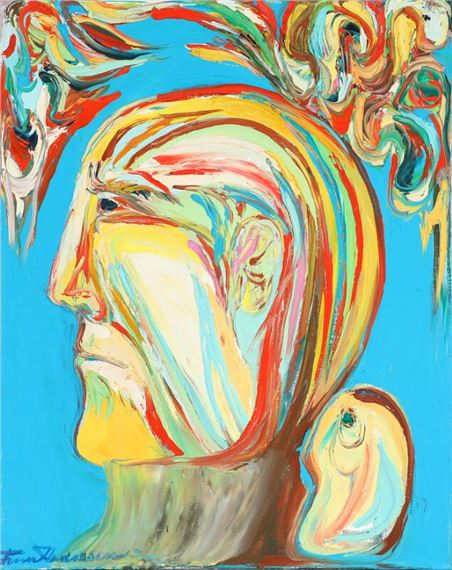 Finn Pedersen | Composition with figures | MutualArt