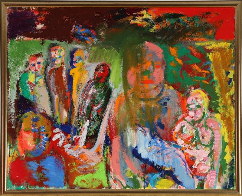 Jørgen Teik Hansen | Figure composition (1978 - 1979) | MutualArt