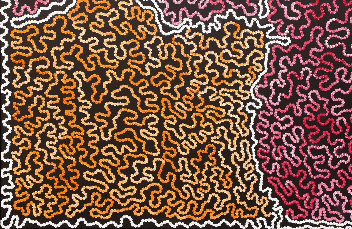 Raelene Williams Ngala | Damper Seeds (2020) | MutualArt