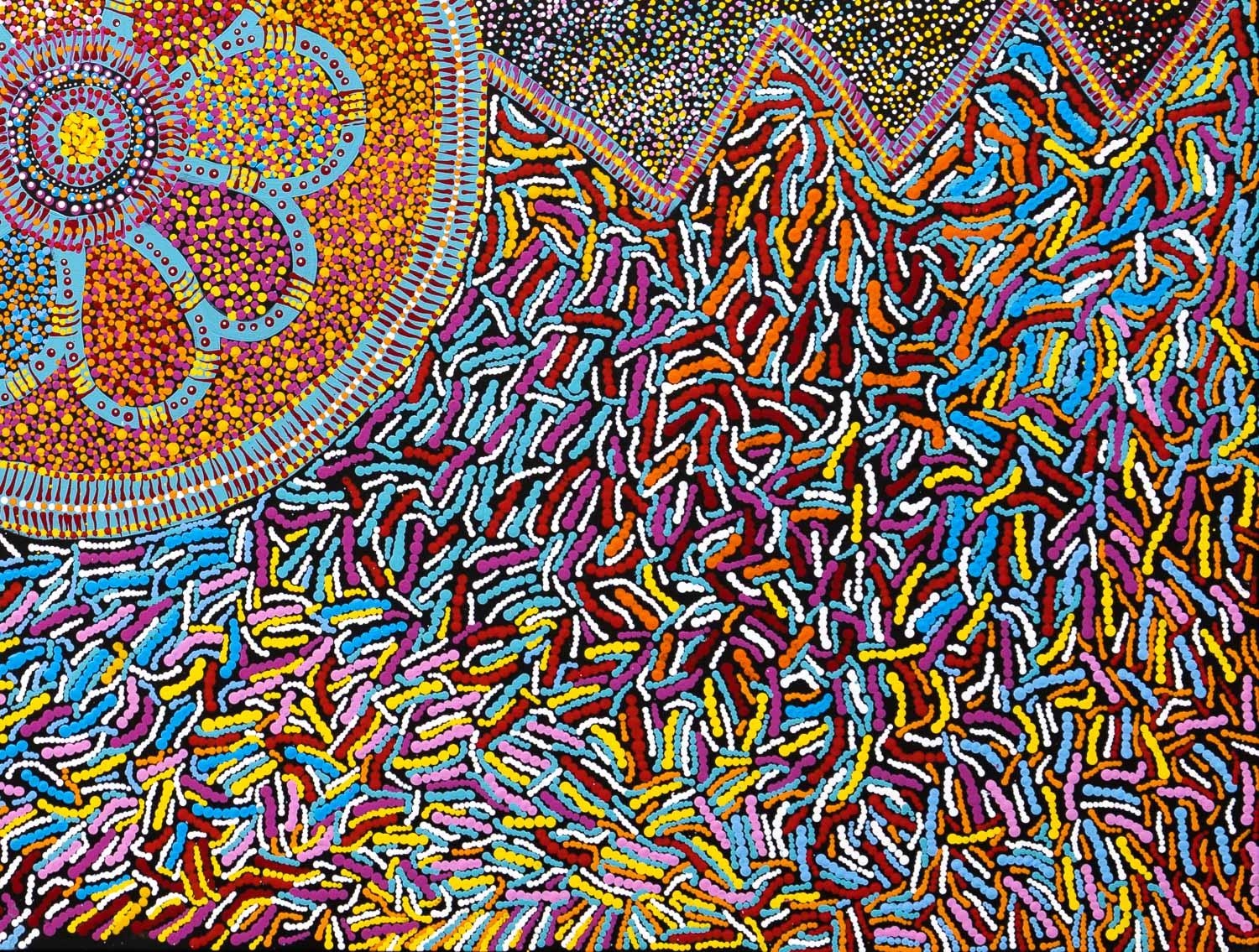 Michelle Cooper | Wiru Wiru (2020) | MutualArt