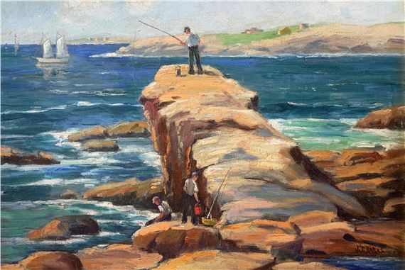 J. T. Barks | Fishing (20) | MutualArt