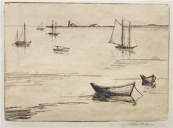 Harry Shokler | Calm Harbor | MutualArt