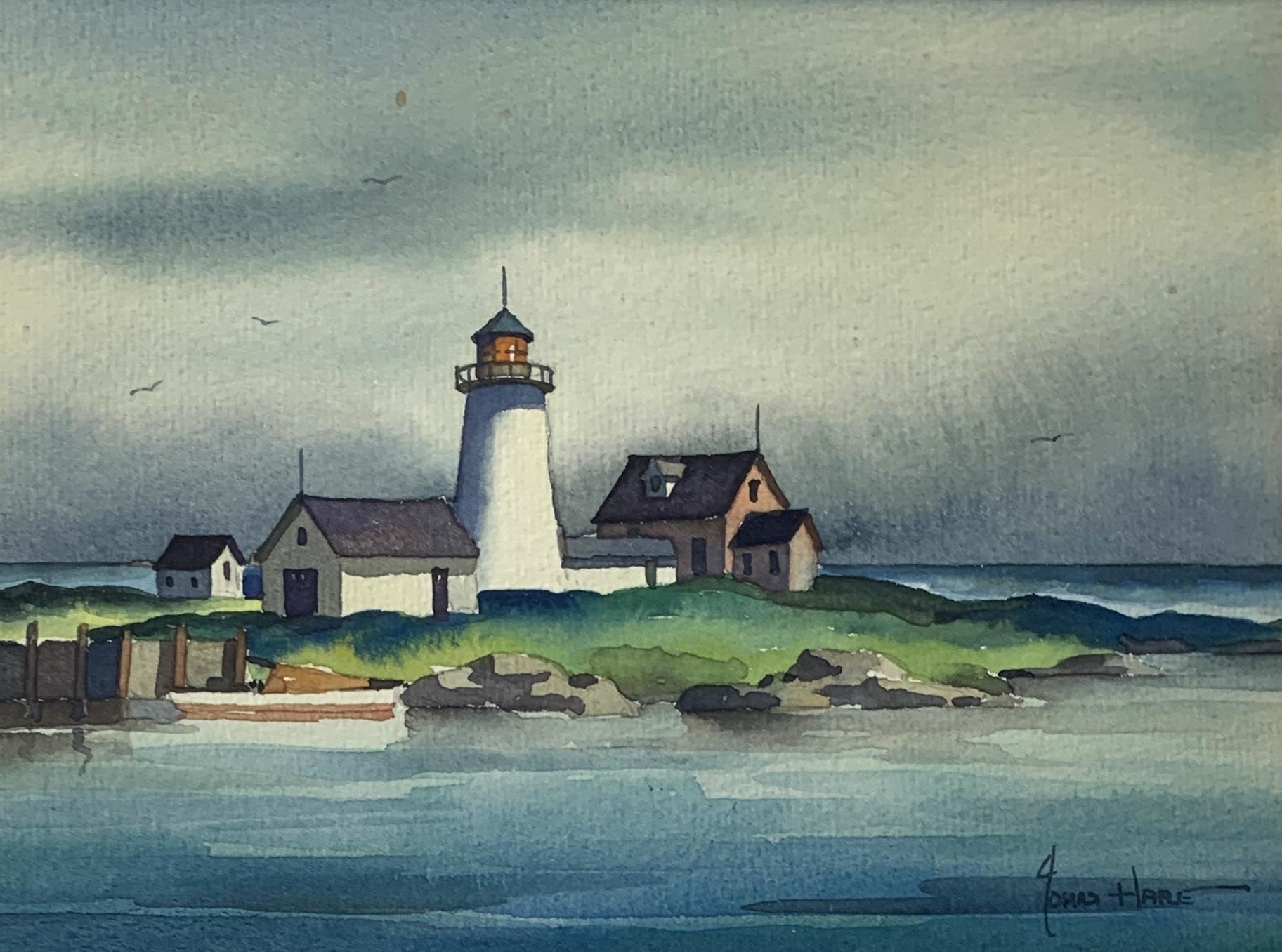 John Cuthbert Hare | Bird Island Light-Mass | MutualArt