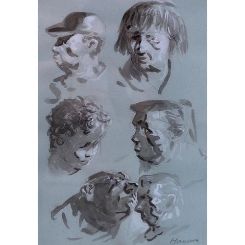 Peter Howson Obe | HEAD STUDIES | MutualArt
