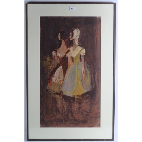 Peter Farmer | PEASANT GIRLS COSTUME DESIGN FOR THE BALLET RAMBERT ...