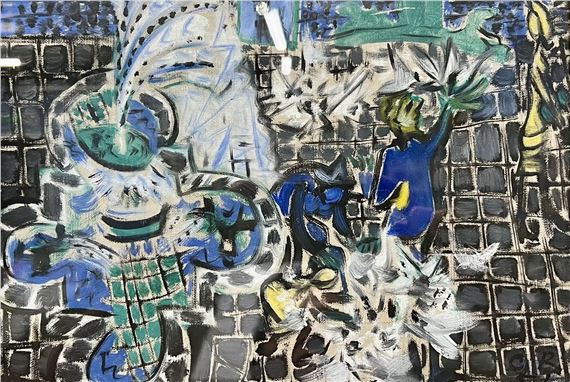 Ceri Richards | Trafalgar Square | MutualArt