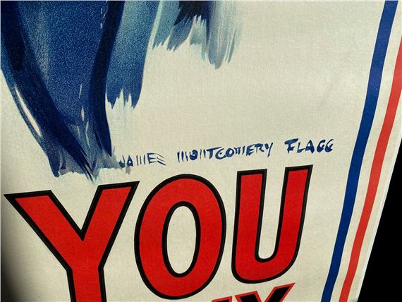 James Montgomery Flagg | WWI Uncle Sam recruitment (1917) | MutualArt