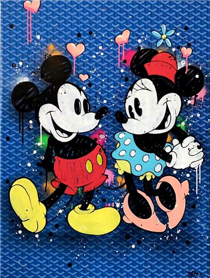 Charly Rocks | Mickey & Minnie | MutualArt