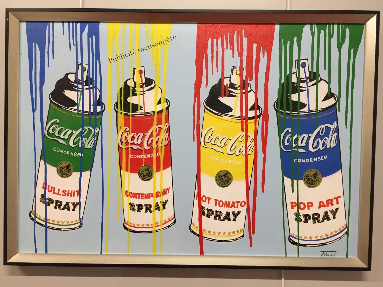 Tessi | Coca Cola Spray | MutualArt