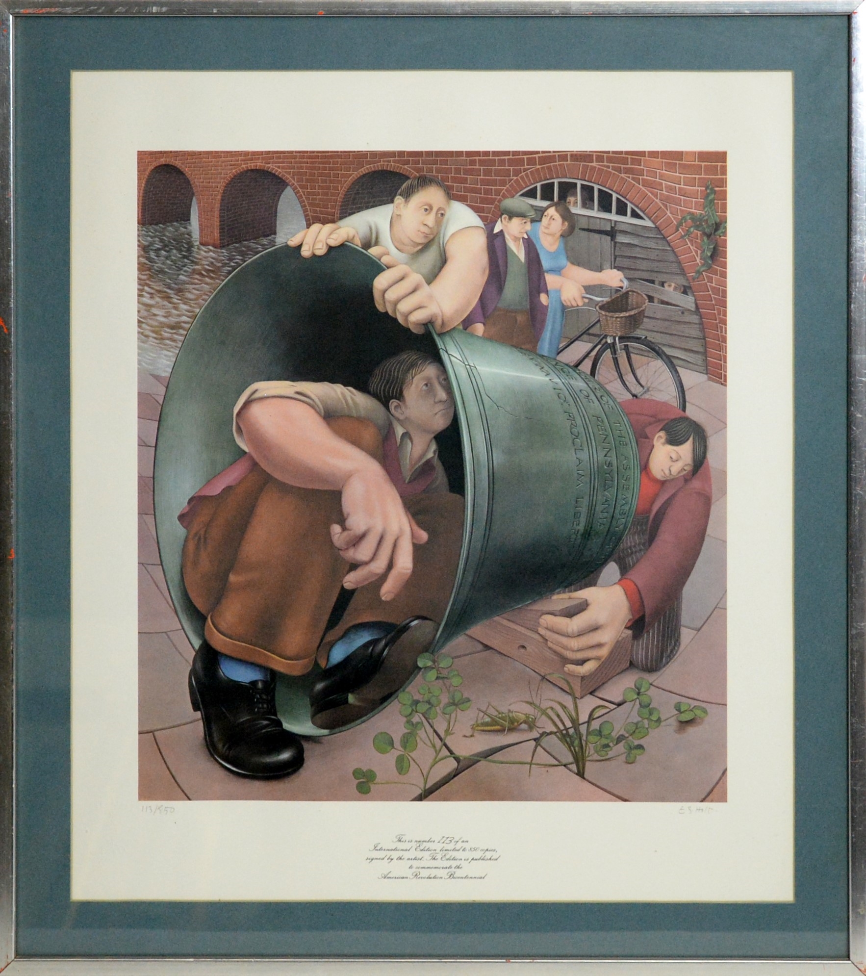 Eric Holt | The Recasting of the Liberty Bell | MutualArt