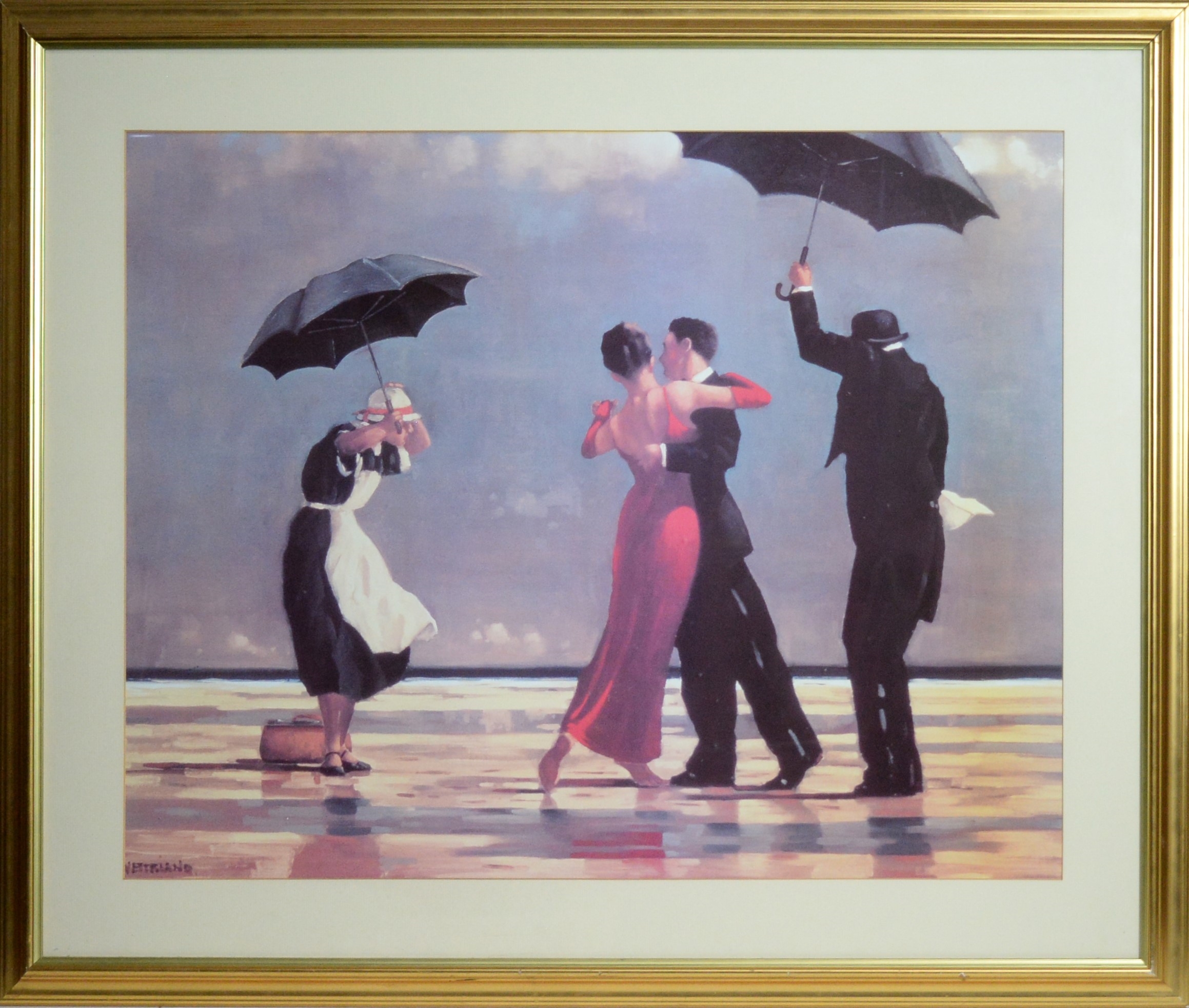 Jack Vettriano | The Singing Butler | MutualArt