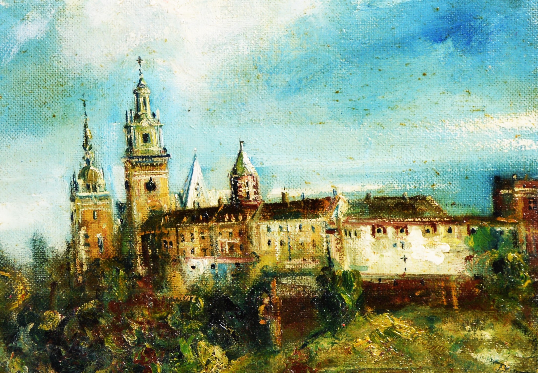 Antoni Sulek | Polish Town from the Prospect of a River | MutualArt