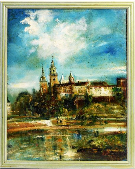 Antoni Sulek | Polish Town from the Prospect of a River | MutualArt
