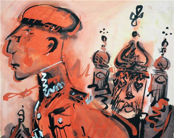 Antoni Sulek | Soldier in Red | MutualArt