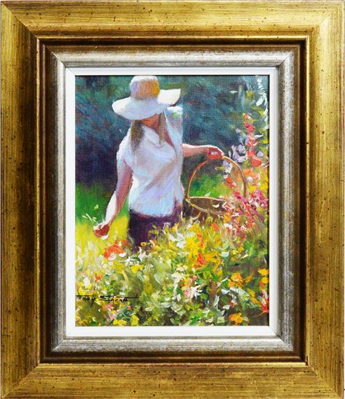 Tony Sheath | Garden Girl | MutualArt