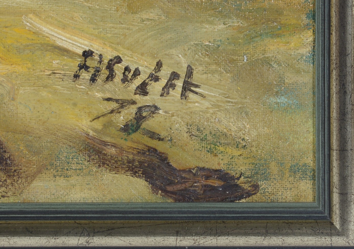 Antoni Sulek | Hay Stooks and Sky | MutualArt