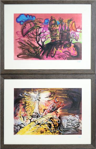 Antoni Sulek | St Mary's Lighthouse with Beckoning Crab, and Cerise ...