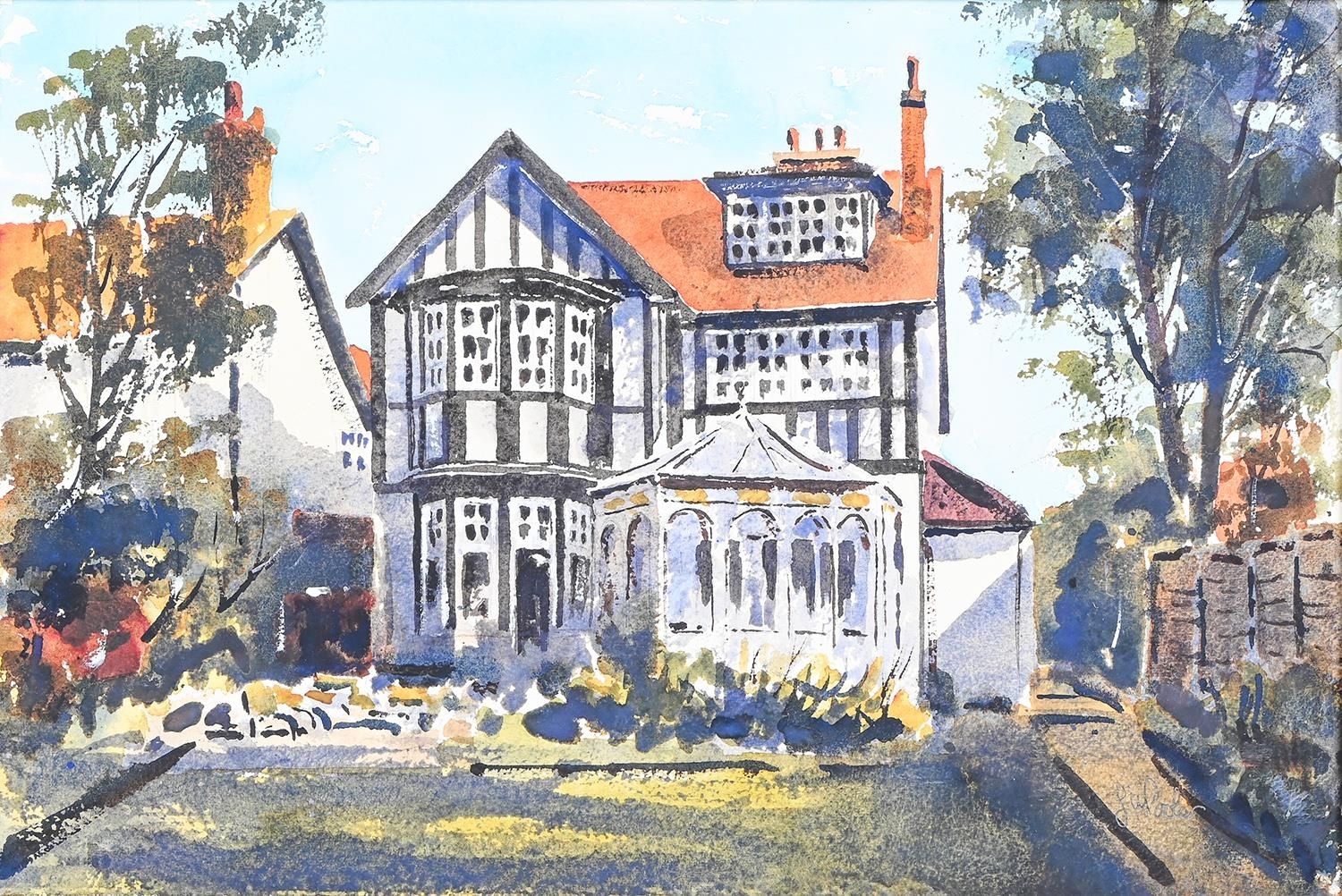John Pooler | Nottingham Castle from Park Drive; Tattershall Drive and ...