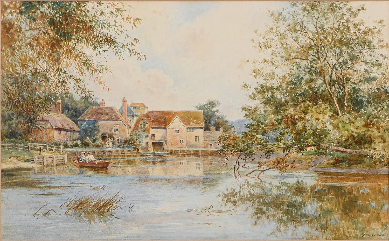 Charles James Barraud | The Mill Pond | MutualArt
