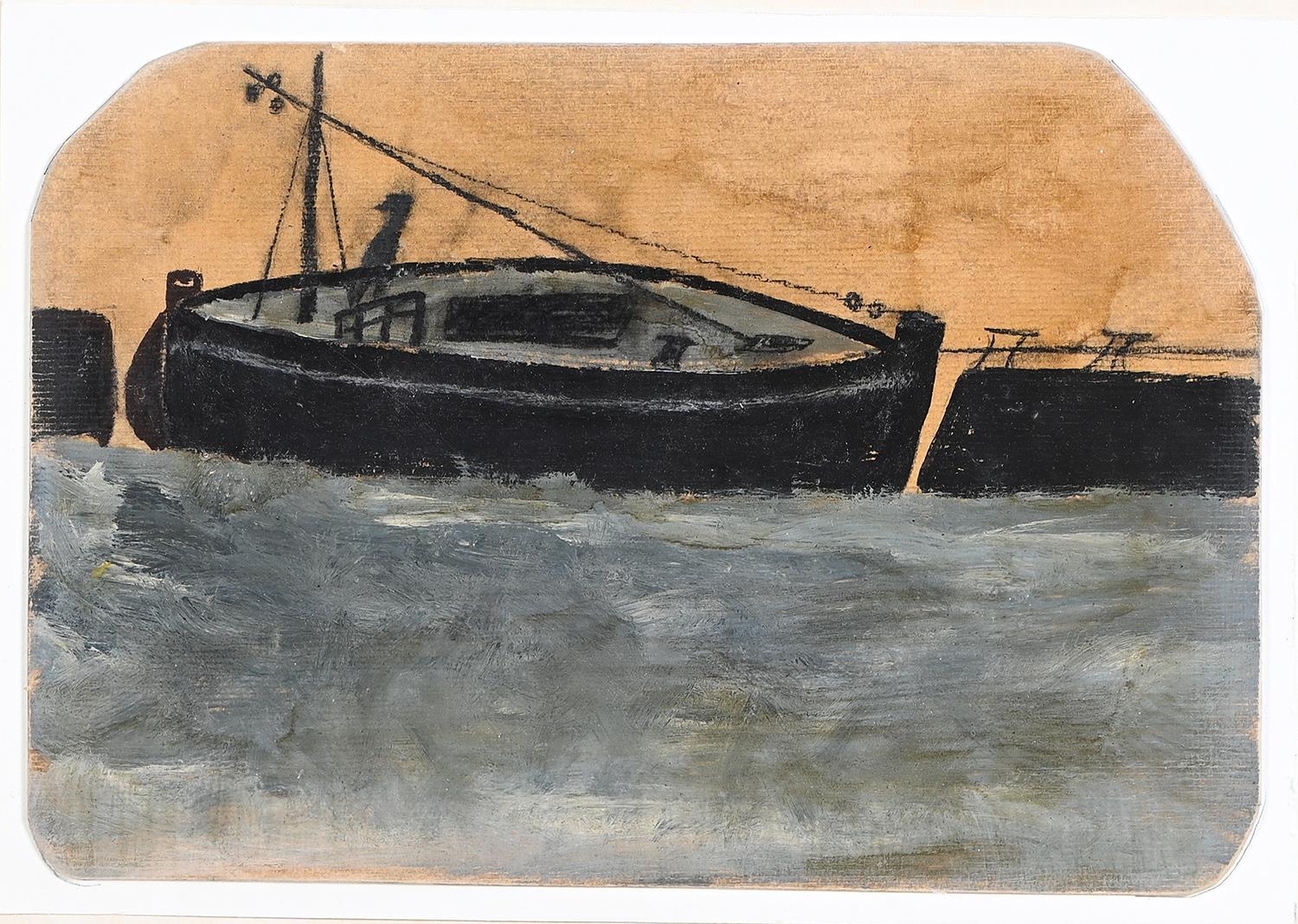 Alfred Wallis | Fishing Boat | MutualArt