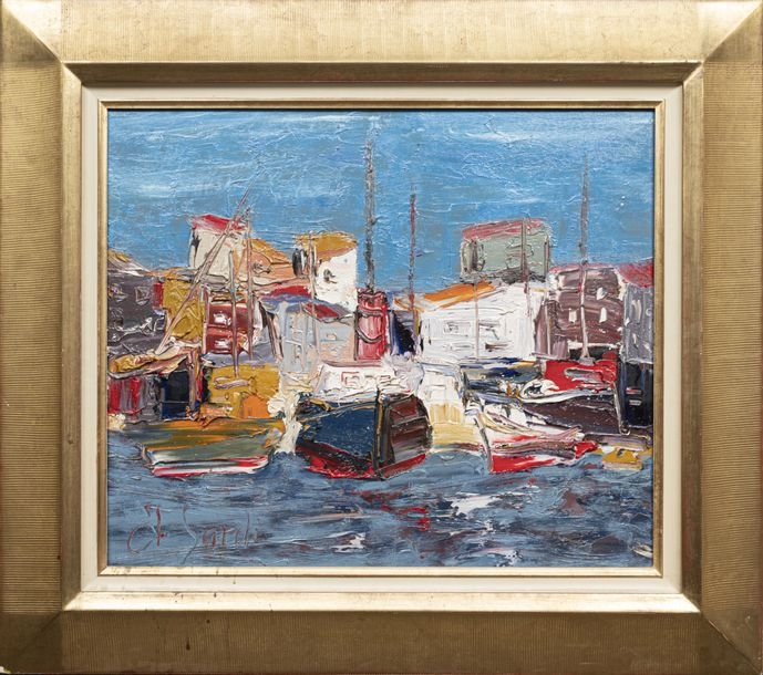 Jean Sardi | The port | MutualArt