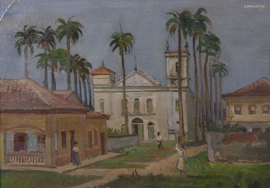 Fulvio Pennacchi | Animated Landscape in Brazil (Circa 1955) | MutualArt