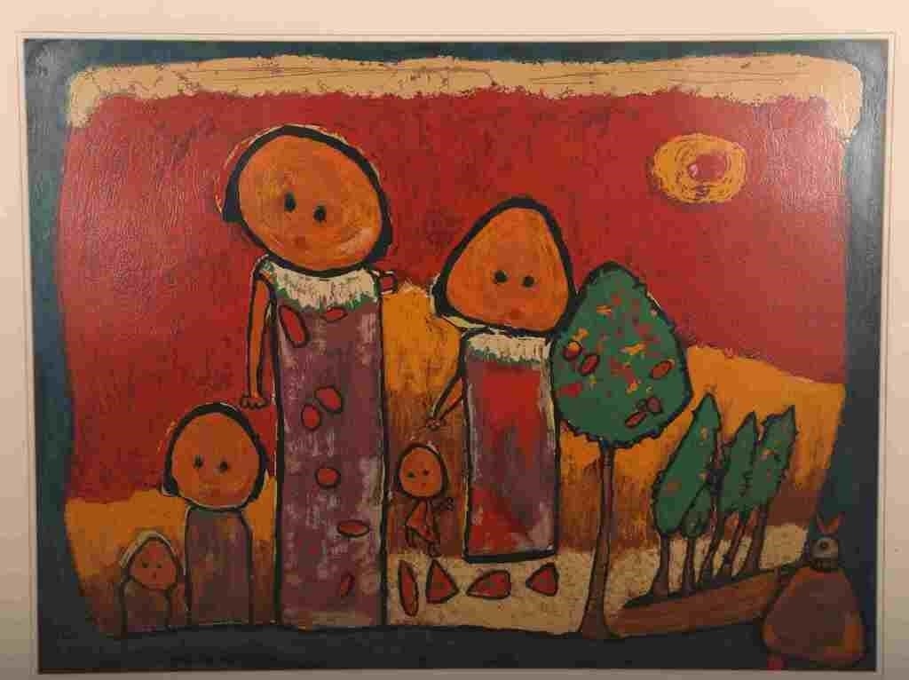 Giovanni Vetere | Family at Pond | MutualArt
