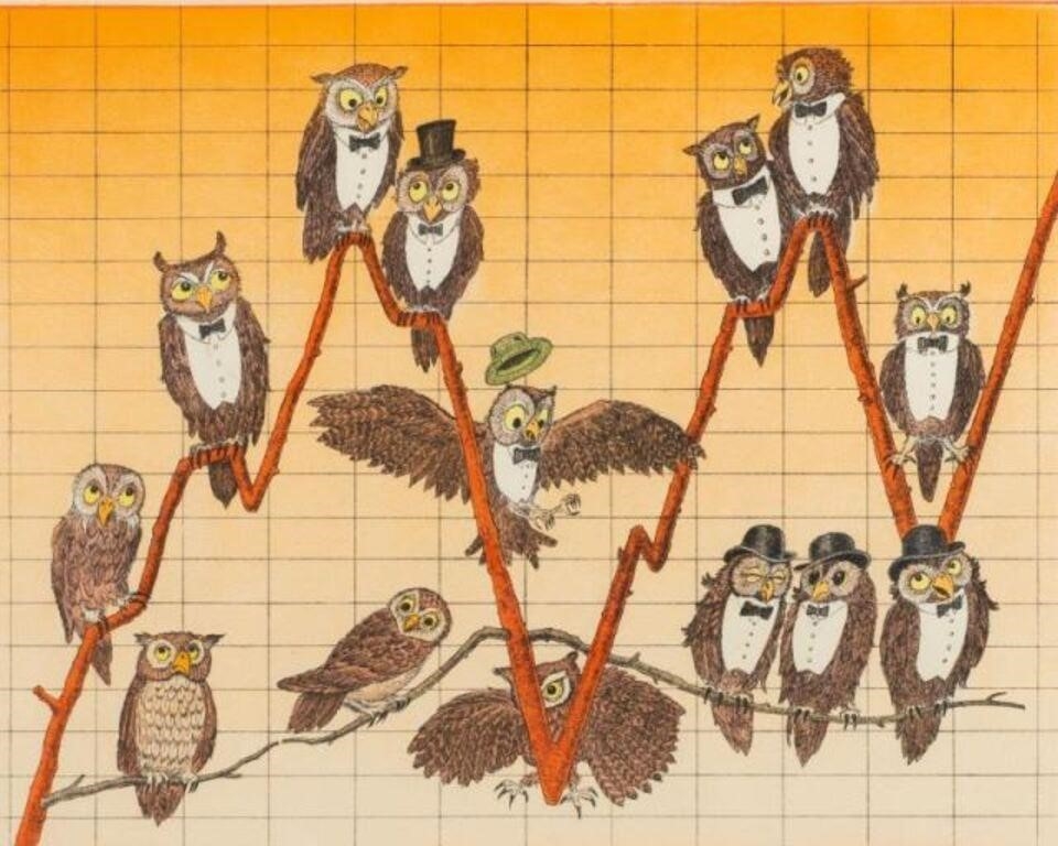 Curt Frankenstein | De Owl-Jones Industrial Average | MutualArt