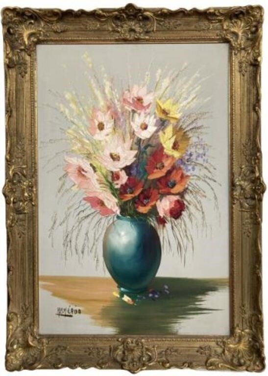 Manuel Munoz Merida | Flowers in a vase | MutualArt