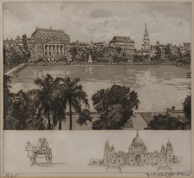 Stacha Halpern | Two views of cities | MutualArt