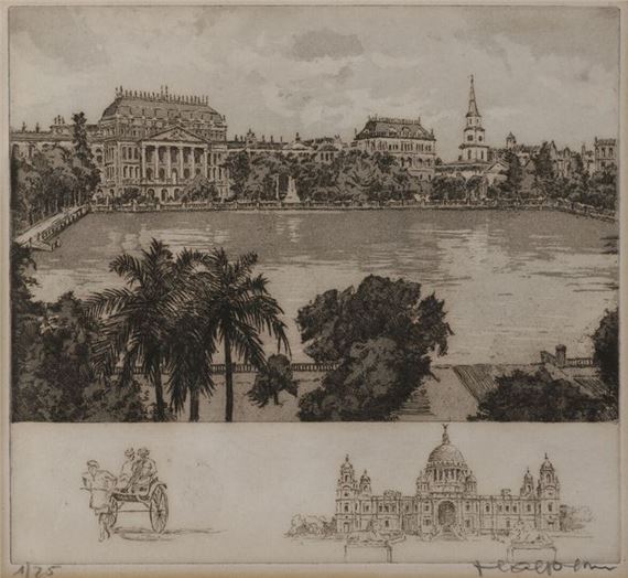 Stacha Halpern | Two views of cities | MutualArt