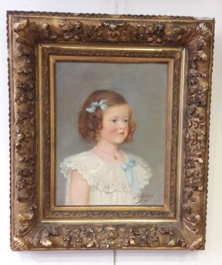 René Godefroy | Young girl (1901) | MutualArt