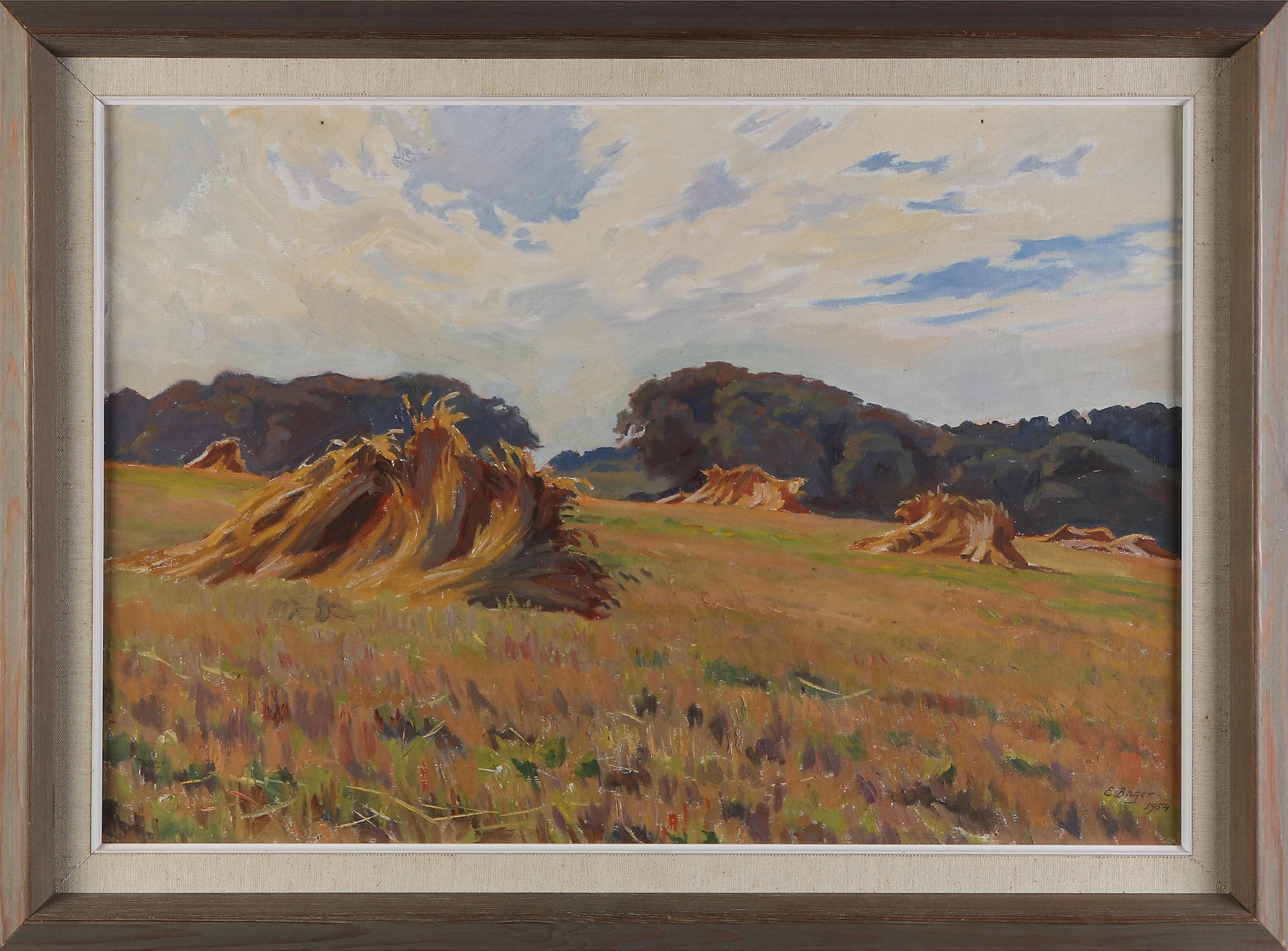 Einar Bager | Skördemotiv | MutualArt