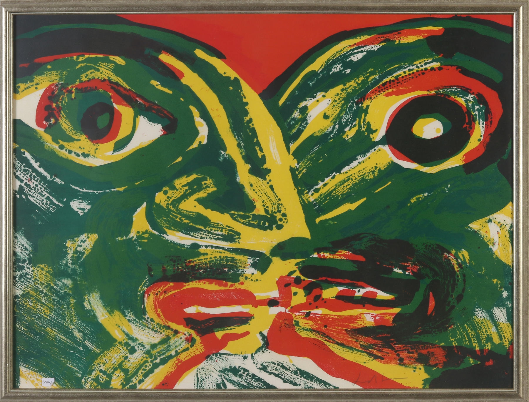 Bengt Lindström | Komposition med fantasifigur | MutualArt